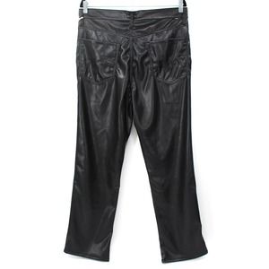 MOTHER | Pants & Jumpsuits | Mother High Waisted Faux Leather Rider ...